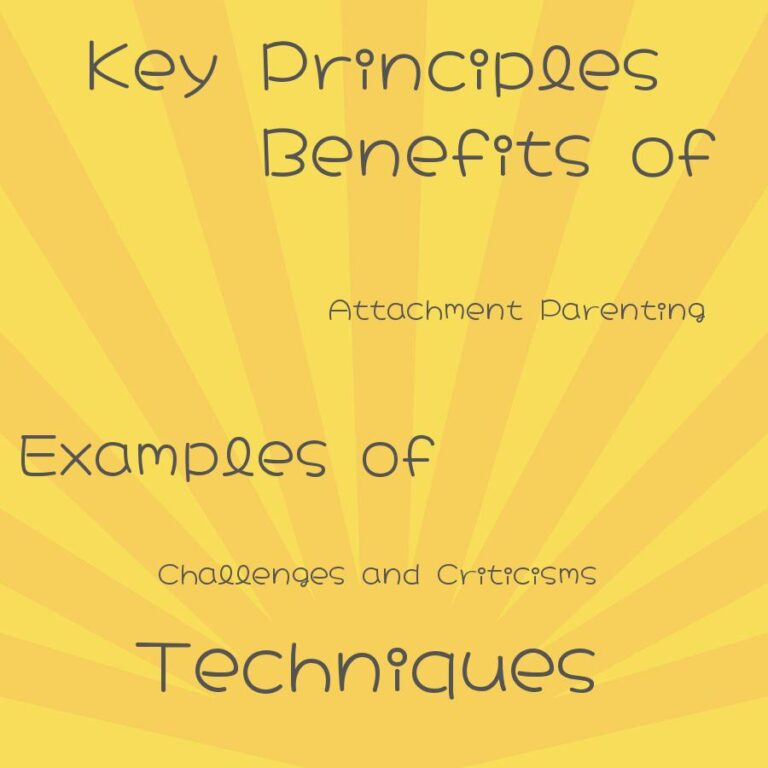 What Are Examples of Attachment Parenting?